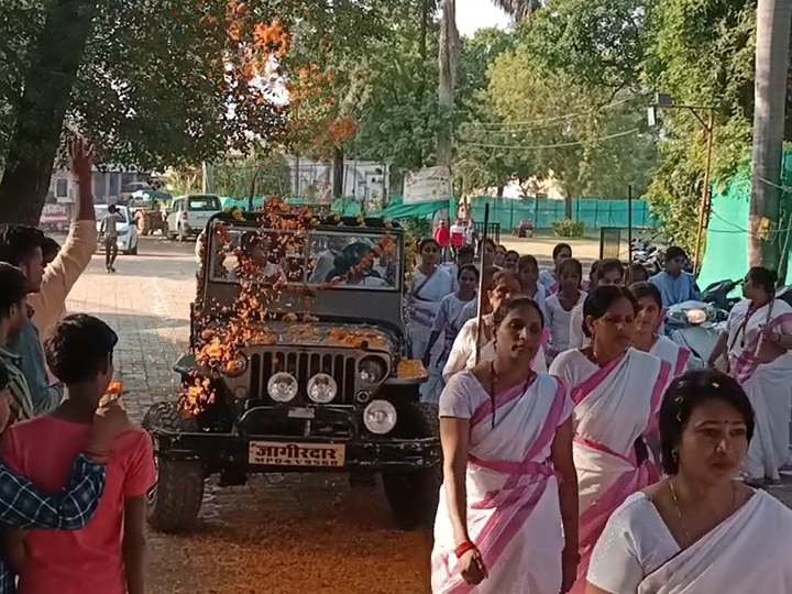 Movement of Rashtriya Sevak Sangh | राष्ट्र सेविका संघ का पथ संचलन: कदम ...