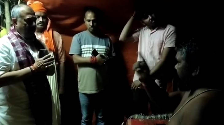 Swami Ranganathacharya Vs Bihar BJP MP Sunil Kumar Singh | Video Goes ...