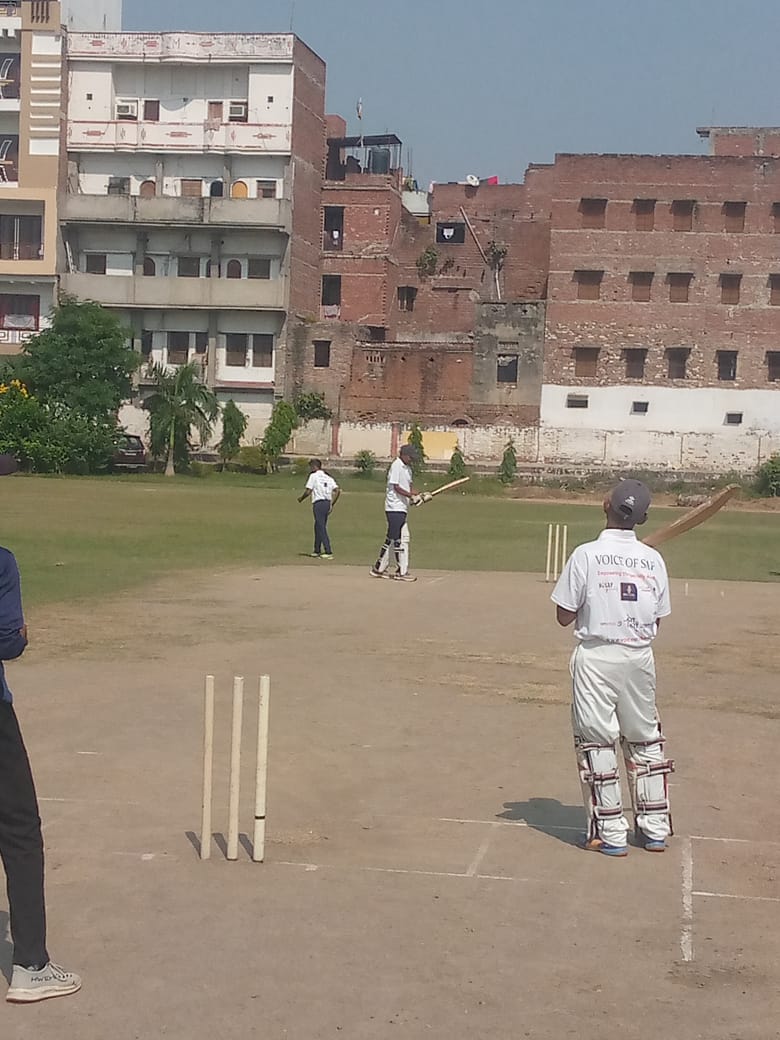Physically challenged cricket today in Varanasi