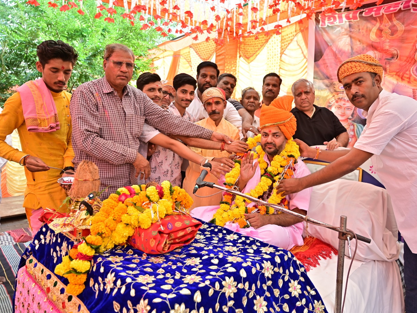 Shiv Mahapuran Katha Mahotsav in Badi Sadri | बड़ी सादड़ी में शिव ...