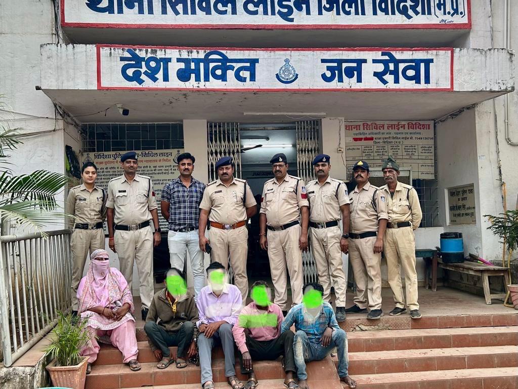 Vidisha - Police revealed the murder of Toran Singh, five accused of ...