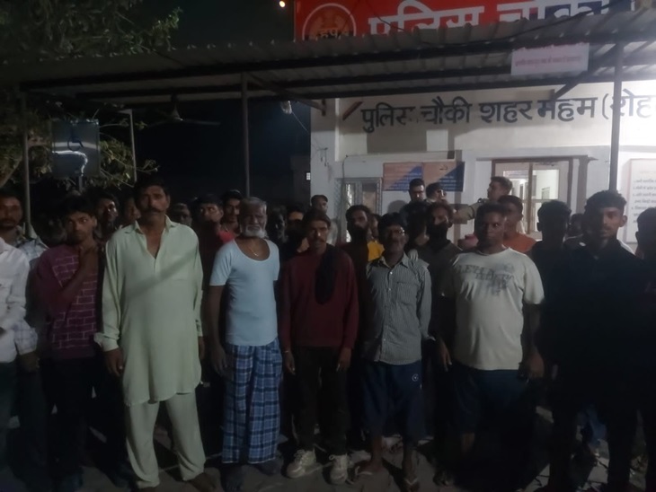 mutual altercation Miscreants opened fire in meham rohtak Haryna ...