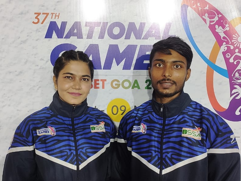 Bihar got three medals today in the 37th National Games | बिहार की झोली ...