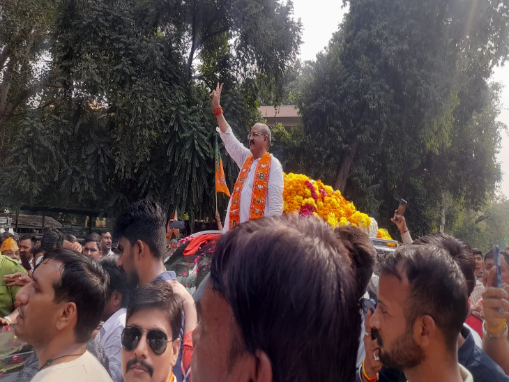 Rajasthan kota Prahlad Gunjal and Kalpana Devi filed nomination from ...