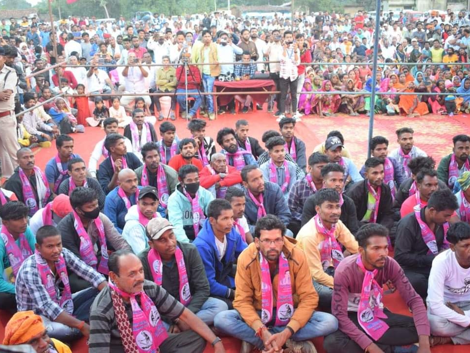 JCCJ state president Amit Jogi on Monday held massive meetings for the ...