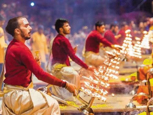 The government made Varanasi's Dev Diwali a state fair.