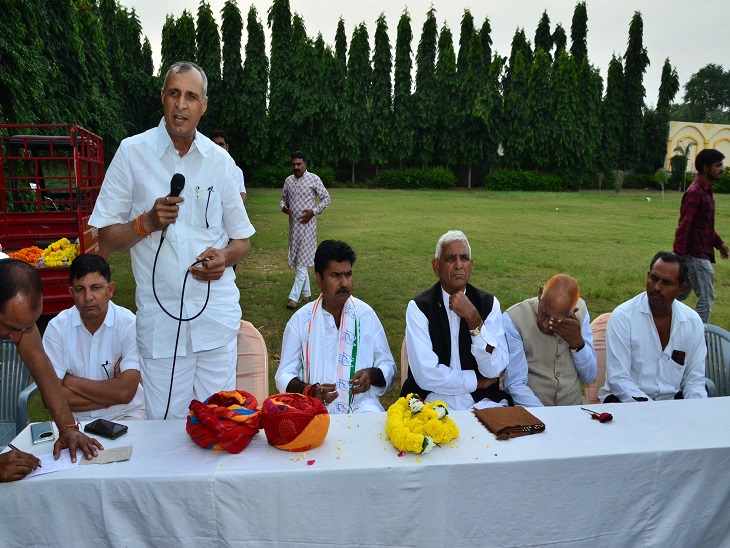 RLP candidate's support to Congress candidate | RLP प्रत्याशी का ...