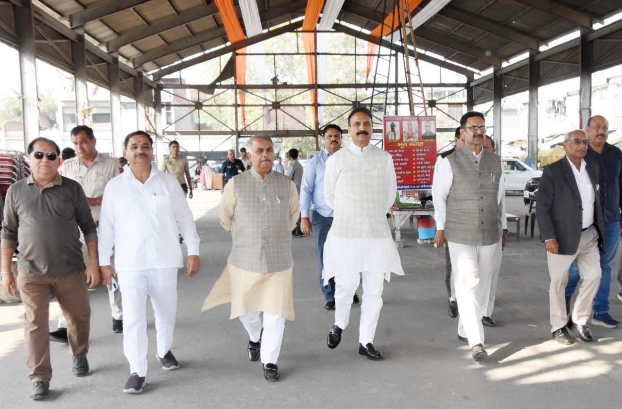 Congratulatory ceremony of newly appointed state president Naib Saini ...