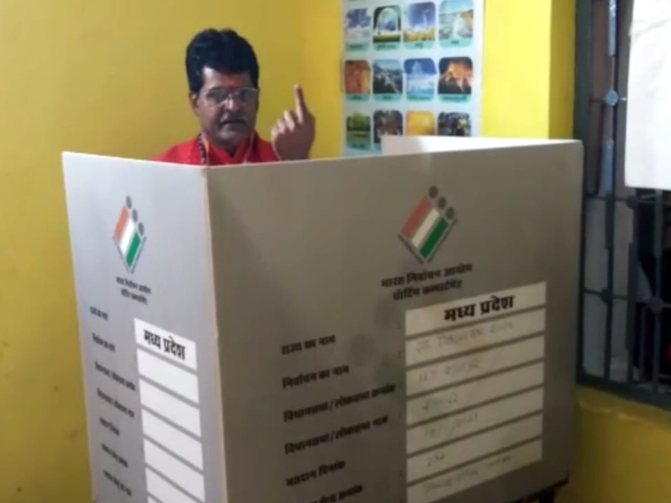 Voting begins on 3 assembly seats of Shajapur | शाजापुर जिले में 84.78% ...