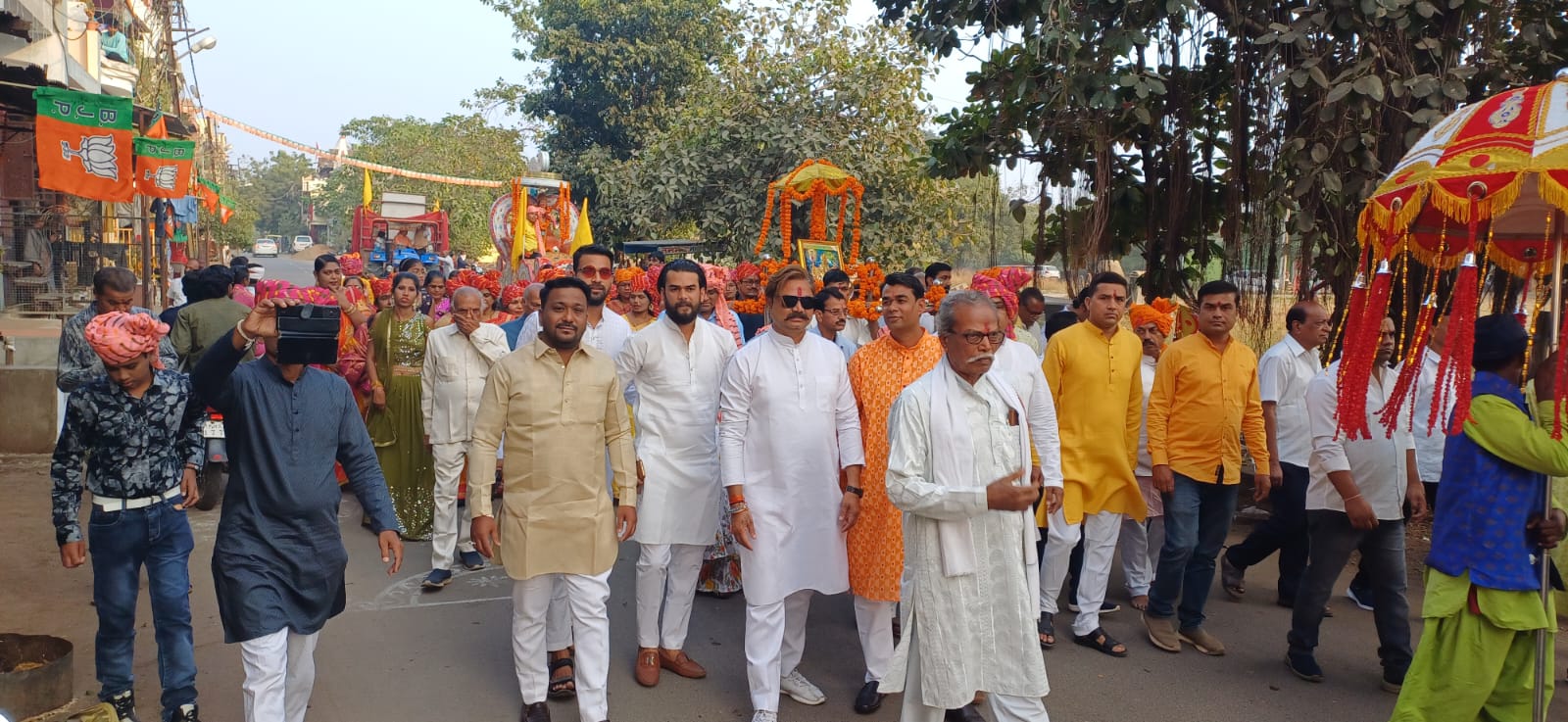 Kalchuri community celebrated the birth anniversary of Sahastrabahu ...