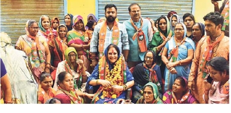 Kalpana Devi welcomed everywhere | कल्पना देवी का जगह-जगह स्वागत - Kota ...