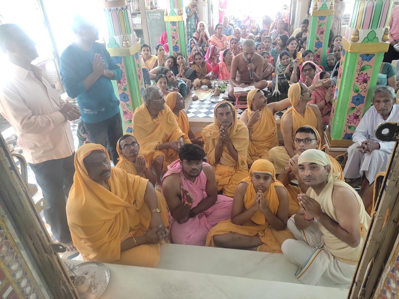 Jin Bim Pran Pratishtha Mahotsav under the guidance of Vardhaman Sagar ...