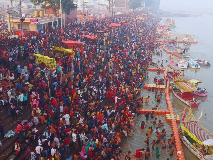 35 lakh devotees circumambulated Ramnagari Ayodhya | 35 लाख श्रद्धालुओं ...