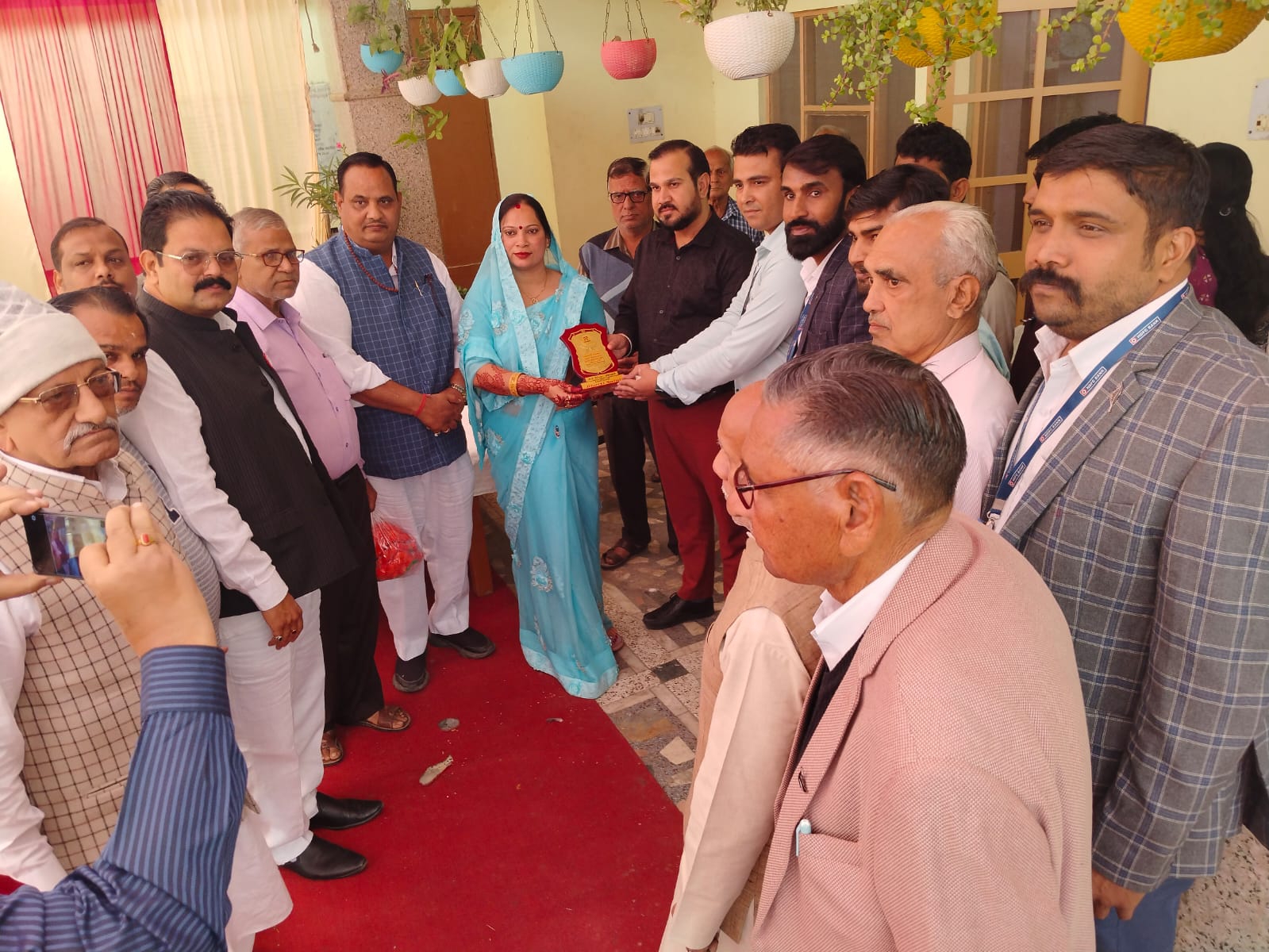 Narnaul HDFC Bank Blood Donation Camp; Former Chairperson Bharti Saini ...