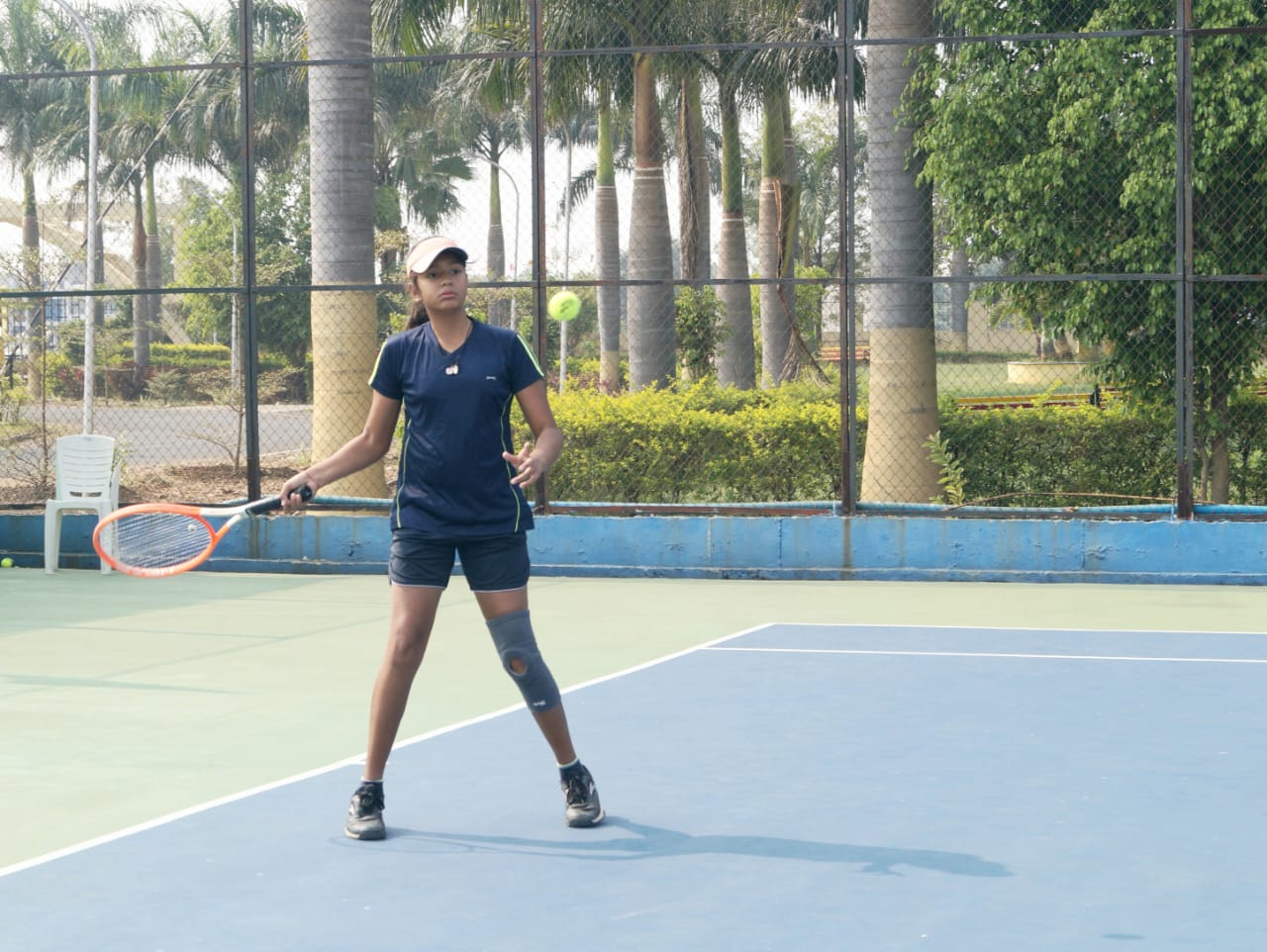 State Ranking Lawn Tennis... Kashvi defeated Vanshika Bansal | स्टेट ...