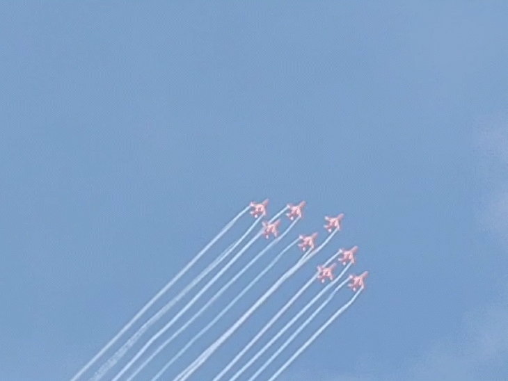 Ambala Iaf Air Show Photos Update Surya Kiran Aerobatic Team