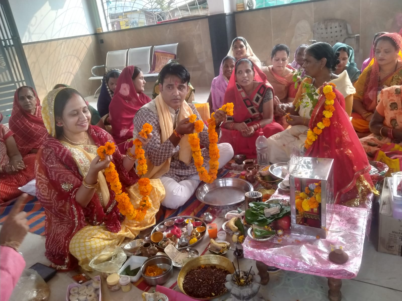 The entire village became a wedding procession in the marriage of ...