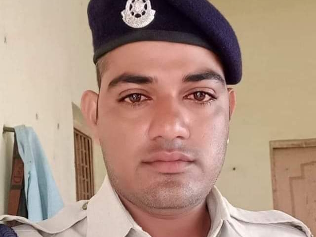 Death of constable of Dhodhar police station | ढोढर थाने के सिपाही की ...