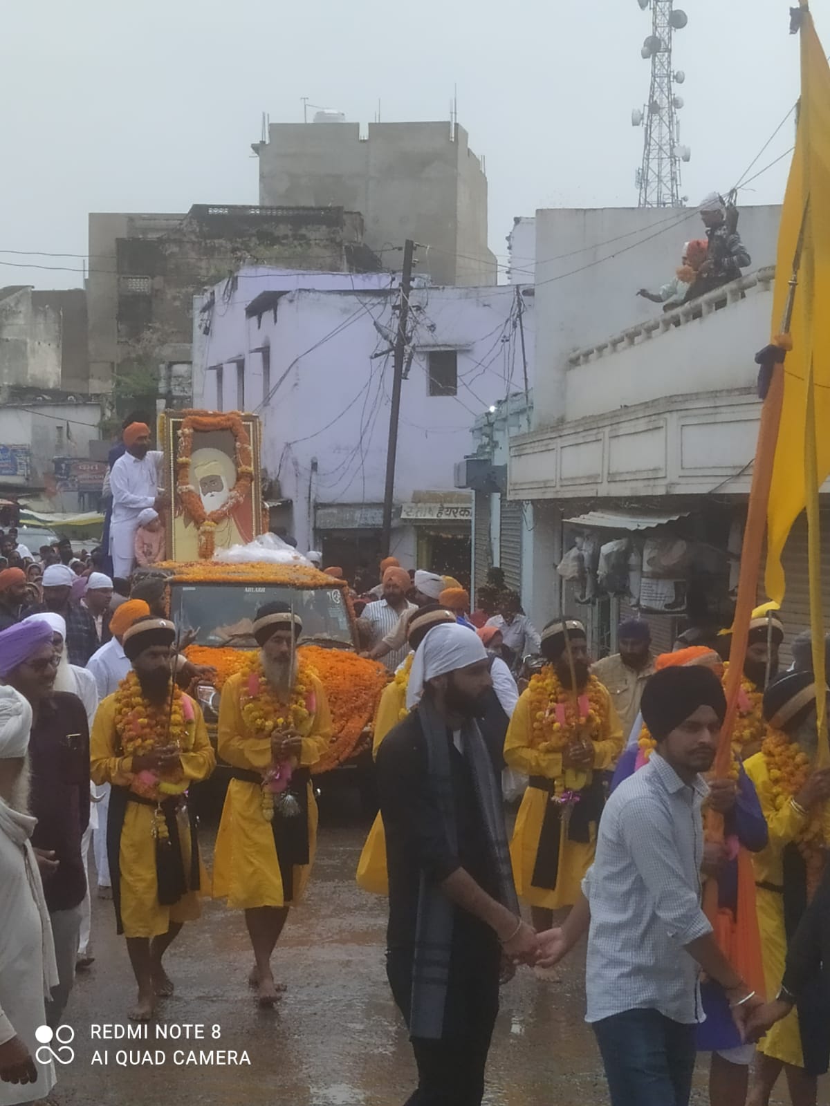 Sikh community took out Nagar Kirtan in the city, Panch Pyare came out ...