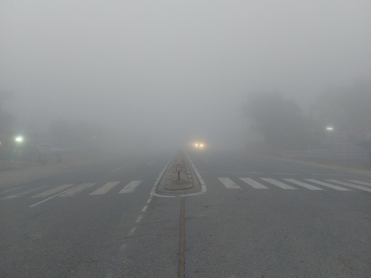 Shadow fog after drizzle, crops will benefit | रिमझिम बारिश के बाद छाया ...