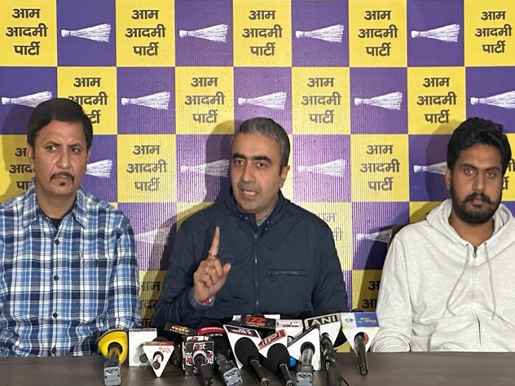 Haryana AAP leader Anurag Dhanda Khattar government attack CM Manohar ...