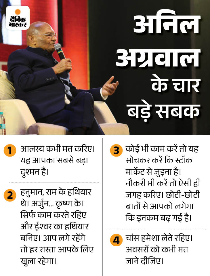 Dainik Bhaskar Prerna Utsav 2023; Ramesh Chandra Agarwal | Anil Agarwal Girish Agarwal | दैनिक ...