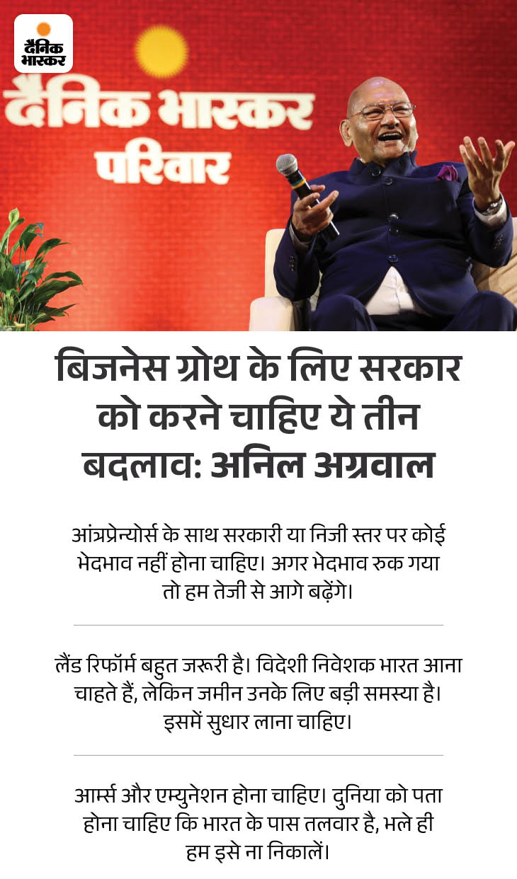 Dainik Bhaskar Prerna Utsav 2023; Ramesh Chandra Agarwal | Anil Agarwal Girish Agarwal