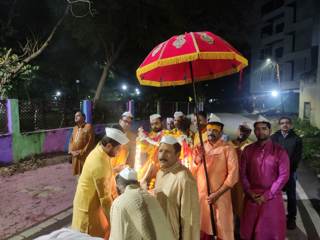 Malhari Martand's Palki Yatra started in Indore | इंदौर में निकली ...