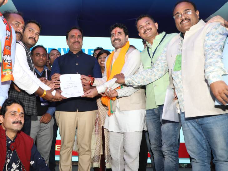 Indore Election Result BJP MLA Celebration Photos Update; Kailash ...