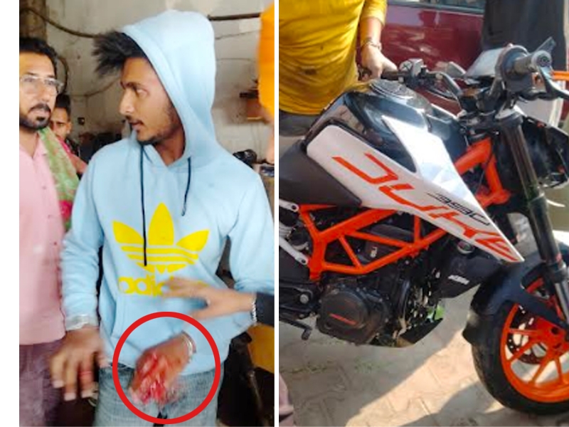 Fazilka Bike hits mechanic police action update | फाजिल्का में बाइक ने ...