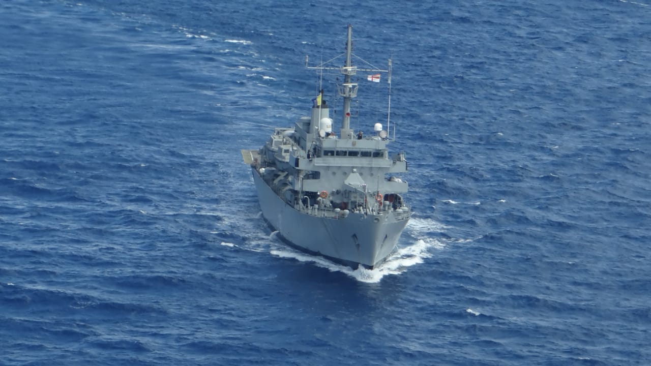 Defense PSU hands over the largest ever survey vessel INS Sandhyak to ...