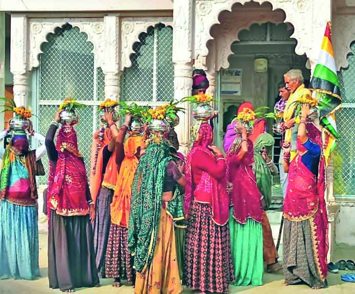 Balaji's idol consecrated in Mandalia village | मंडालिया गांव में ...
