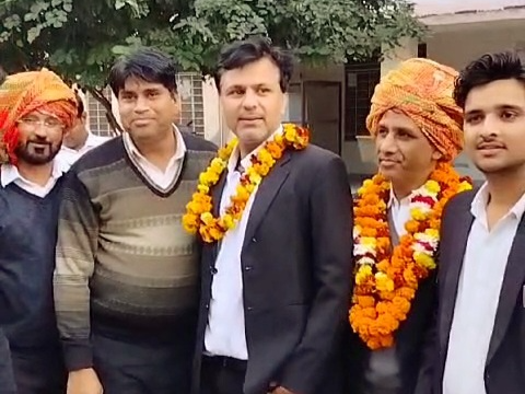Shivendra Sharma becomes President of Dausa Bar Association | शिवेंद्र ...
