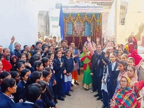 Divine message journey of Bavaliya Baba in Chirawa