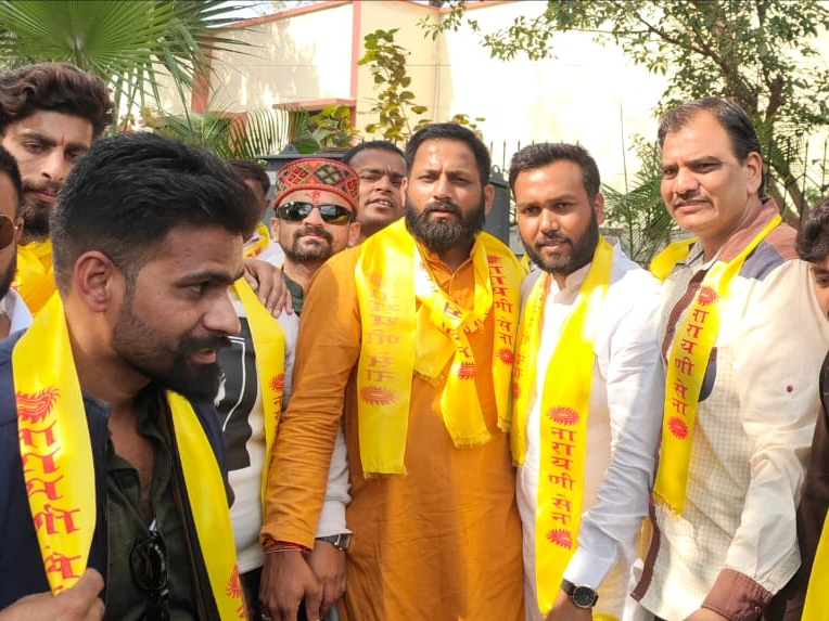 Yadav community celebrated the birth anniversary of Rao Tularam Yadav ...