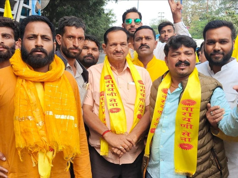 Yadav community celebrated the birth anniversary of Rao Tularam Yadav ...