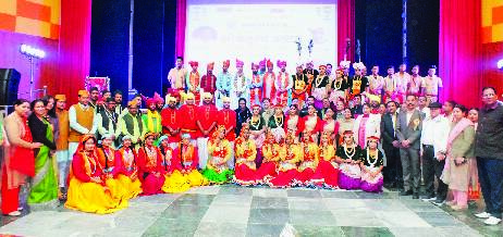 The heritage of dance art, folk songs and folk instruments of different ...