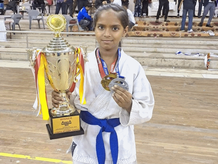 Jaipur Karate Champion Juhi Kumari Success Story | Jaipur News | मजदूर की बेटी कराटे चैंपियन, 32 ...