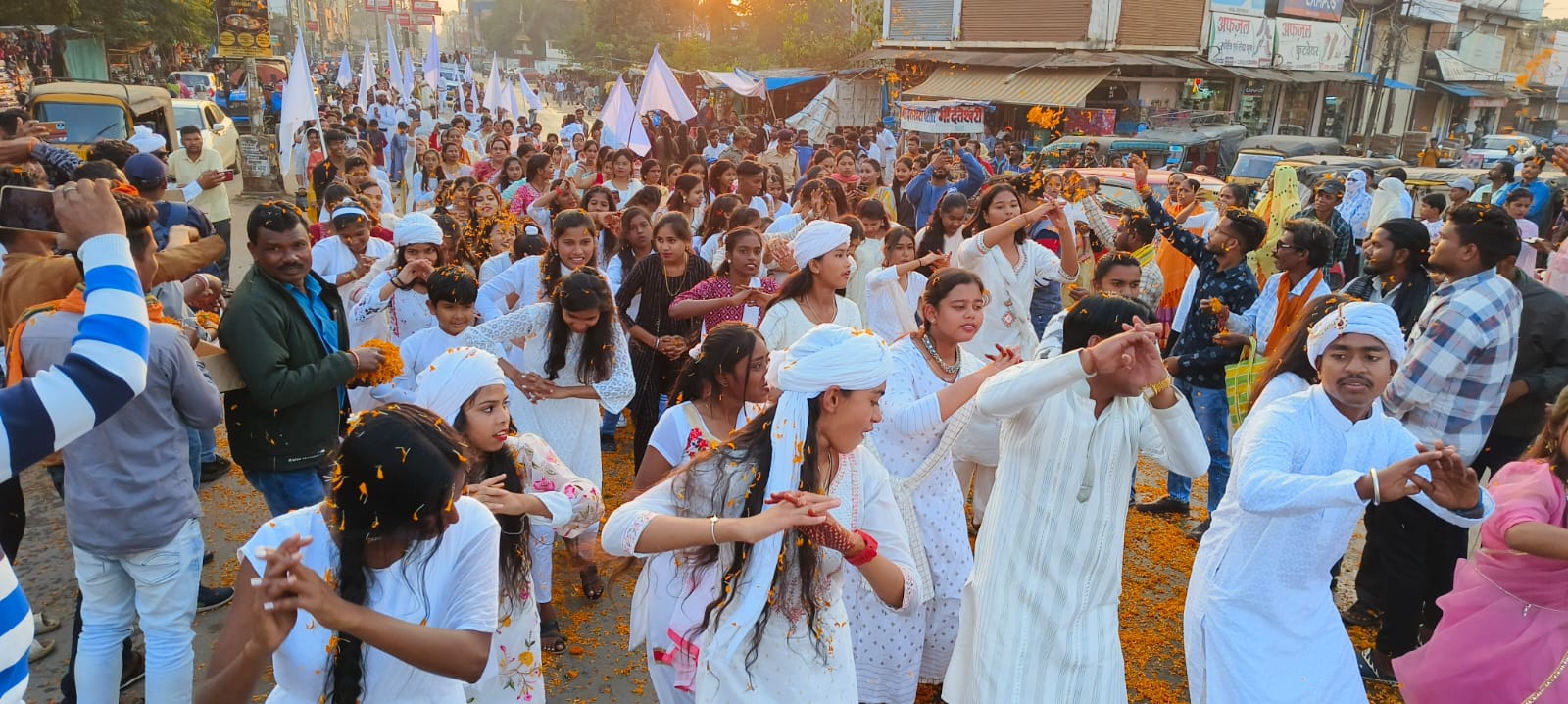 Hundreds of Satnami gathered in a three-day program that started from ...