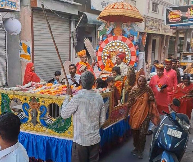Kalash Yatra of Mata Rani Bhatiyani taken out in Pali | माता राणी ...
