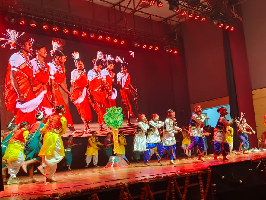 Colorful presentations graced the Anugunj program | अनुगूंज कार्यक्रम ...