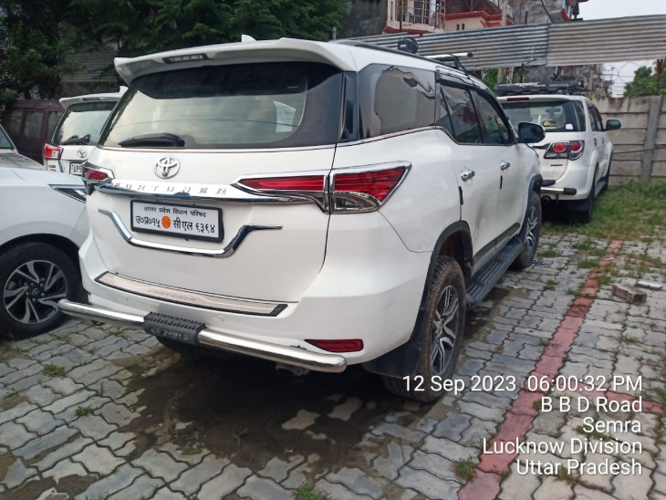BJP MLC's Fortuner has number from Meerut...chassis from Assam The son ...