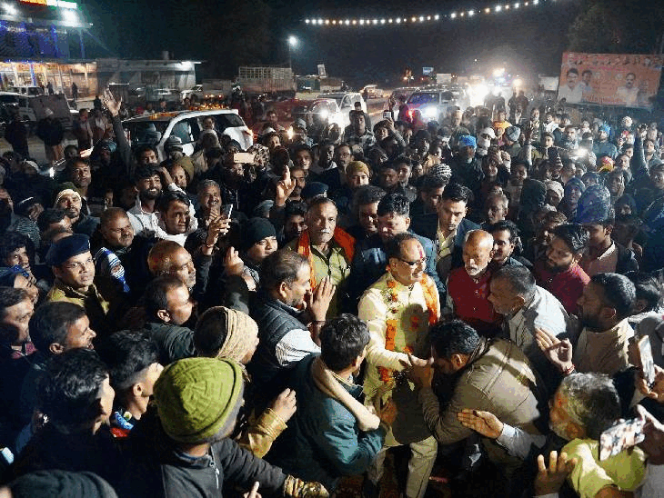 MP EX-CM Shivraj Singh Chouhan Amarkantak Yatra | Jabalpur News ...