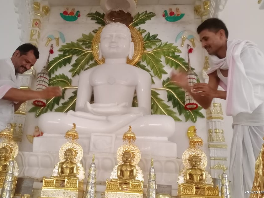 First anniversary of Neminath Jain temple | नेमिनाथ जैन मंदिर की प्रथम ...