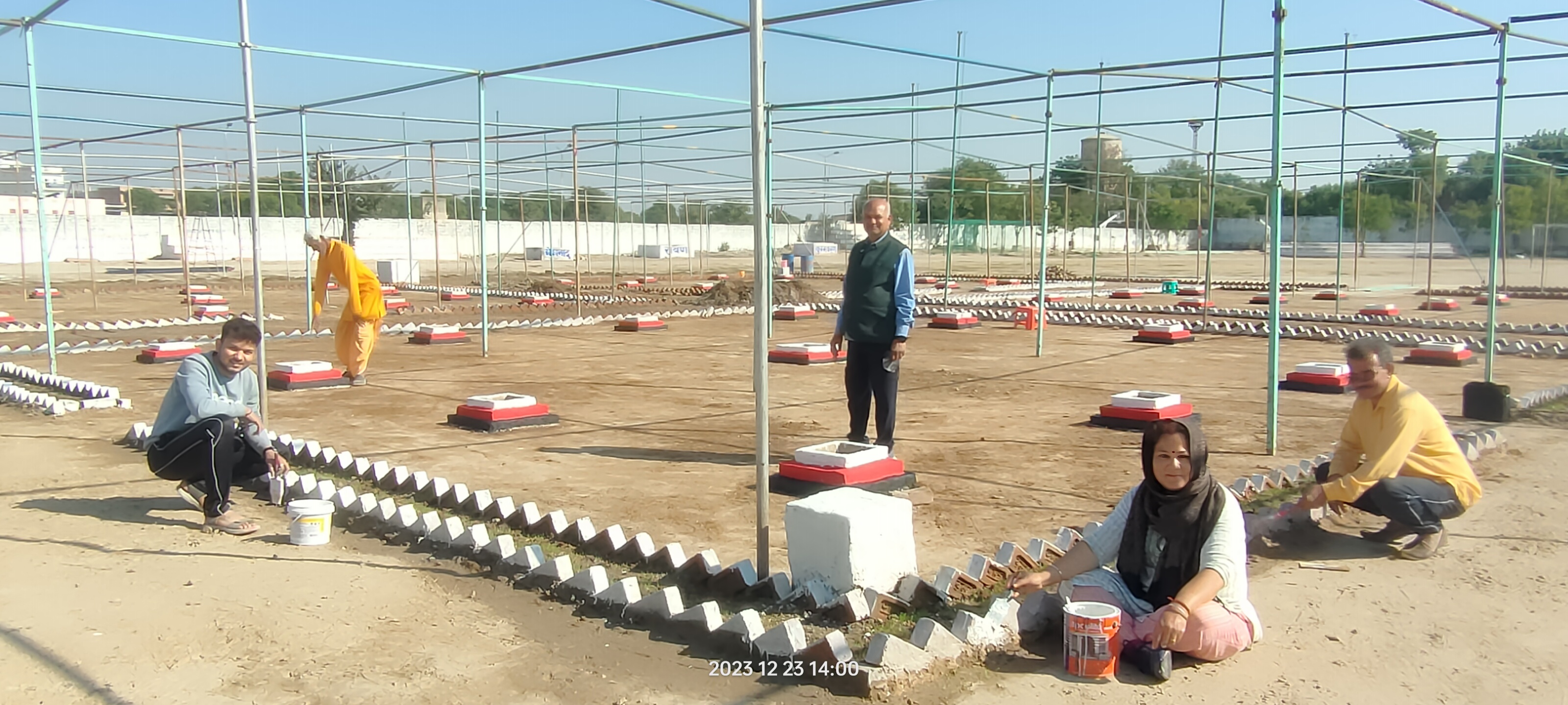 For the first time in Bilara, construction work of 51 Kundiya Mahayagya ...