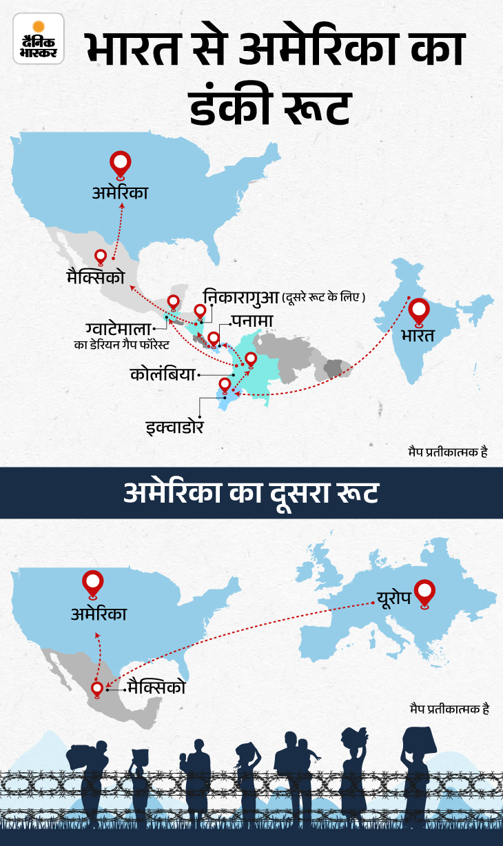 US Canada Donkey Route Explained; Migrants Cross Borders illegally ...