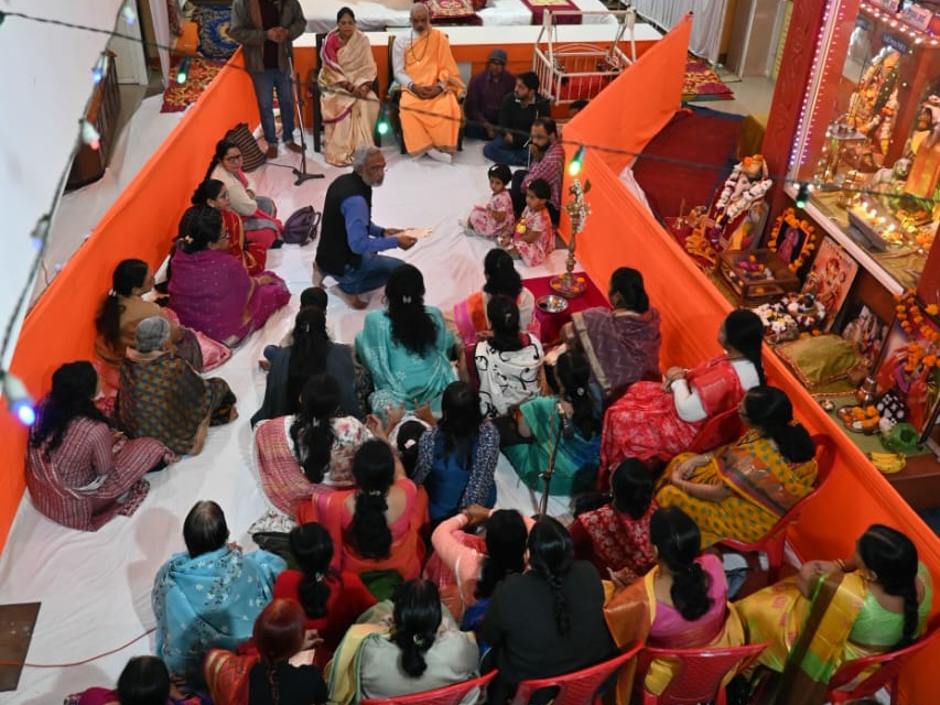 Datta Janmotsav at Shri Datta Mauli Sadhguru Anna Maharaj Institute