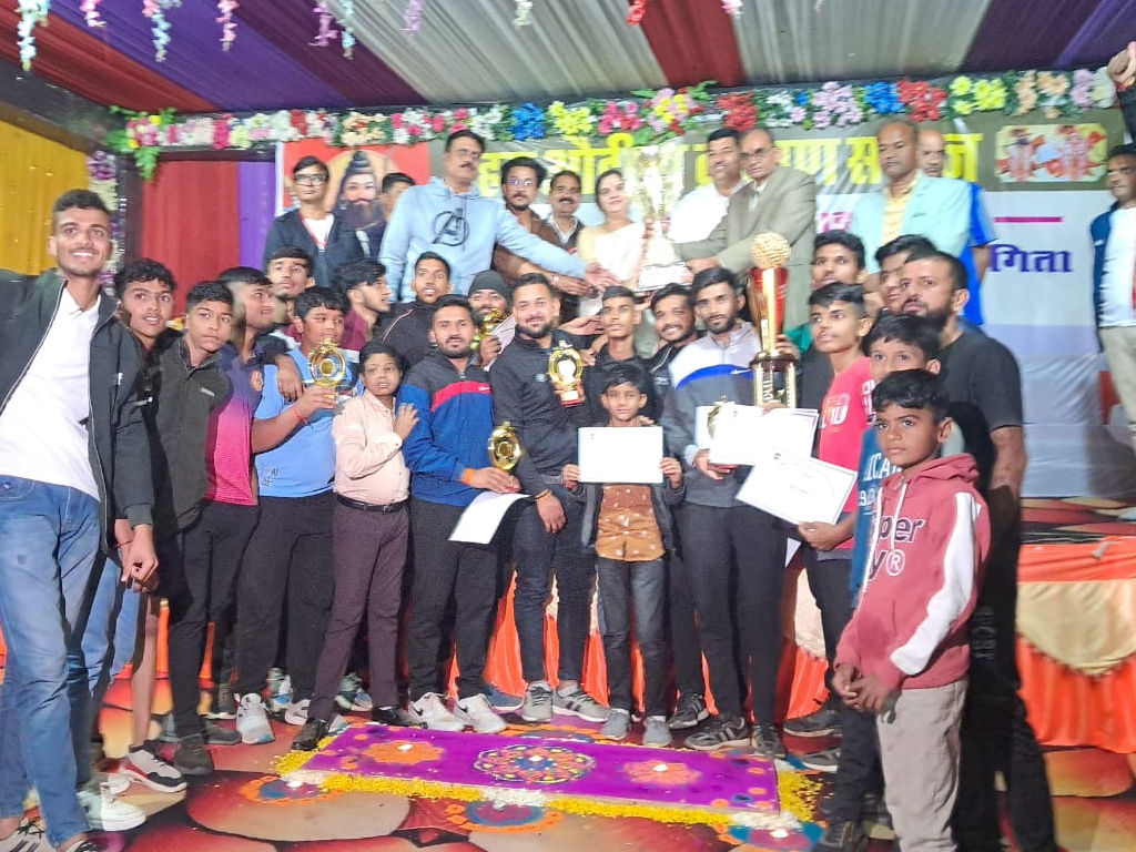 Semaliya winner in volleyball competition in Sahasra Audichya Samaj ...
