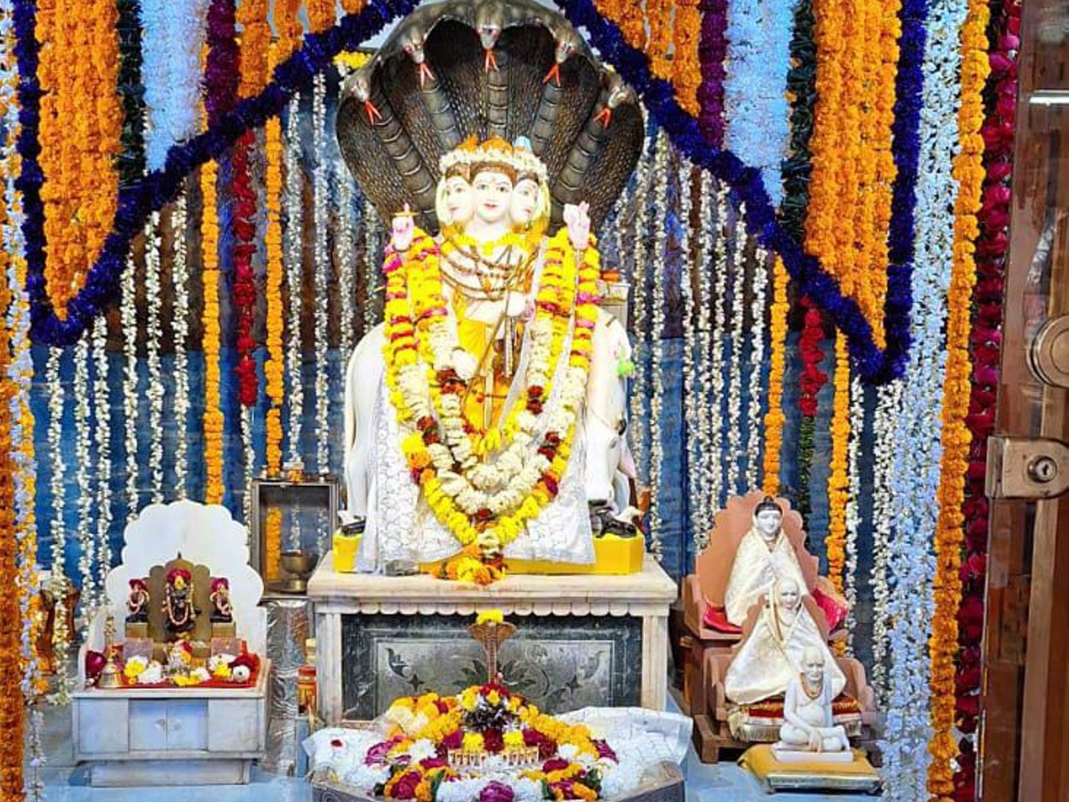 Dewas - Lord Dutt Jayanti, Kankad Aarti took place today at 4.30 am ...