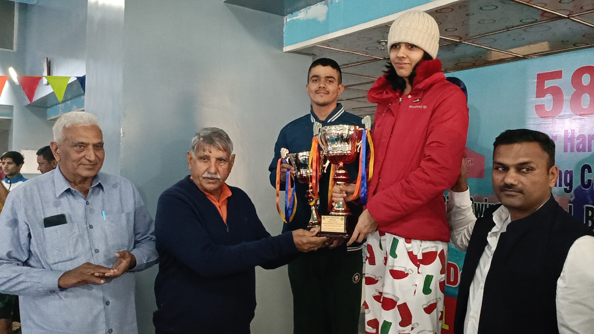 Prashant Gulia of Jhajjar 4 and Shamaya Shingari of Gurugram became the ...